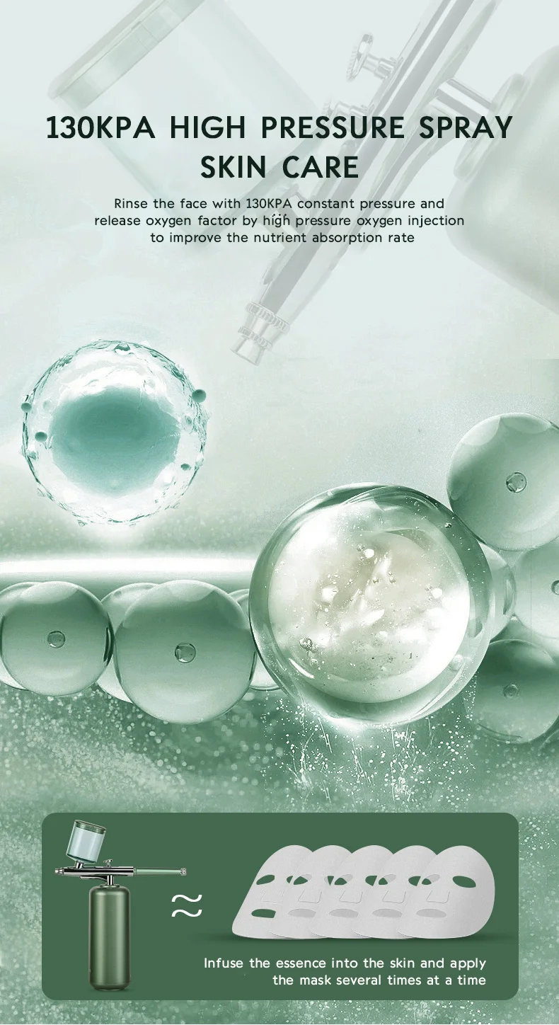 KSKIN Oxygen Injector - Portable Moisturizing Beauty Machine
