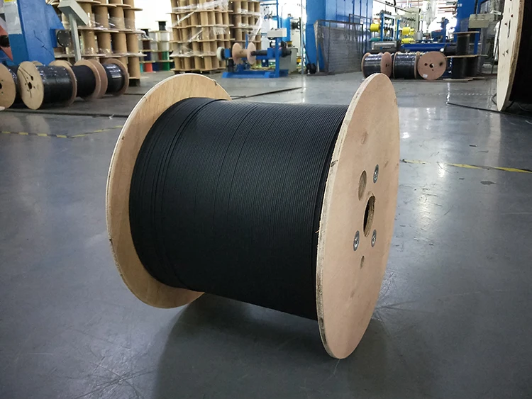 Manufacturing Indoor Or Outdoor Gyfxtby Flat Cable Ftth 12 Core Single ...