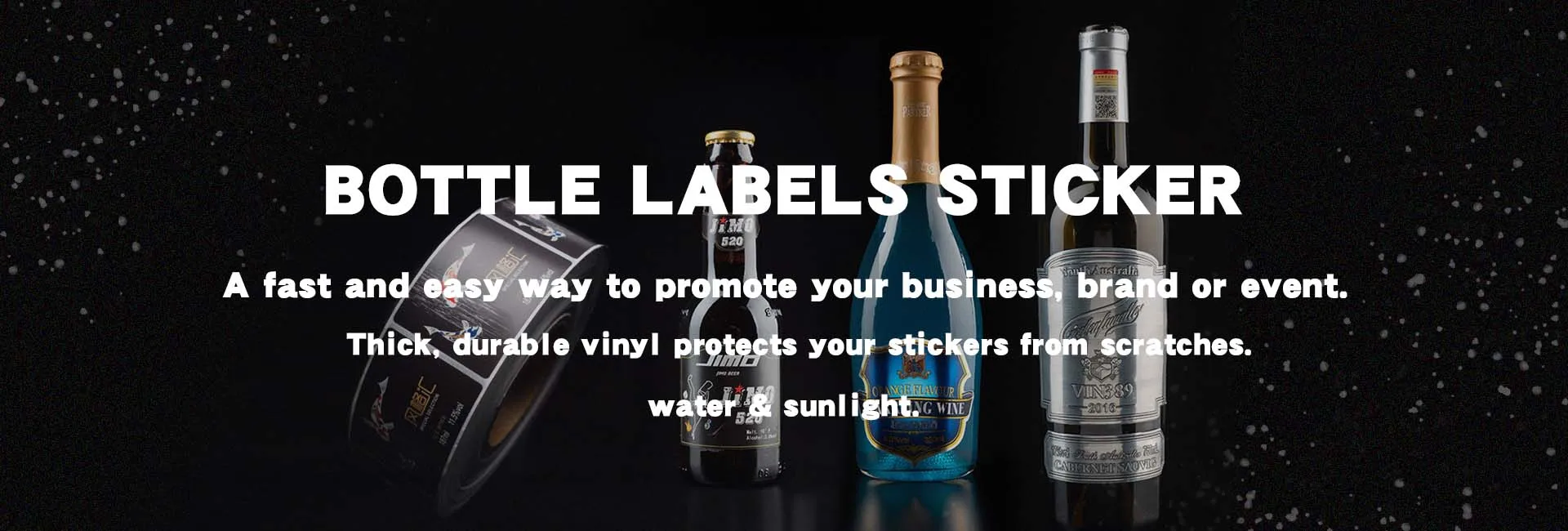 Custom Luxury Textured Paper Gold Foil Stamping Wine Bottle Labels ...