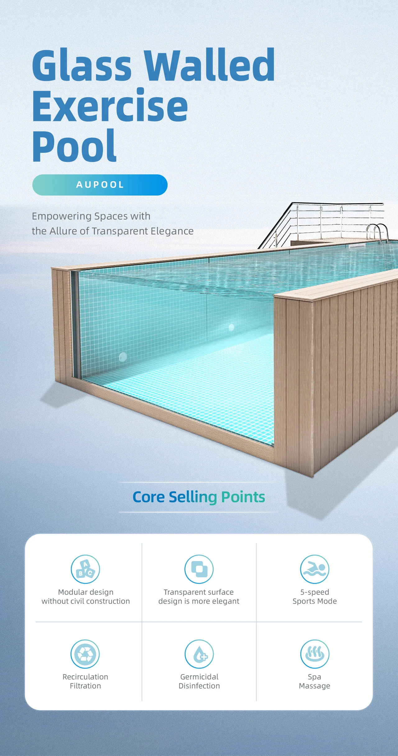 Infinity Overflow Piscina De Acrylicos - Spa Pool System