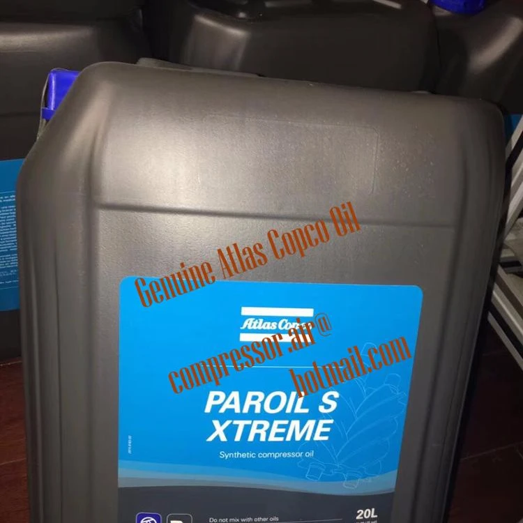 Aceite lubricante de PAROIL S XTREME Atlas Copco, 1630, 0180, 00, usado ...