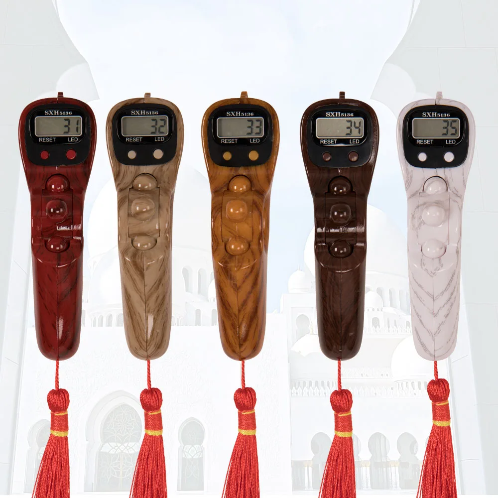 Islamic Gift Muslim Led Finger Tasbih Digital Tally Counter Electronic ...