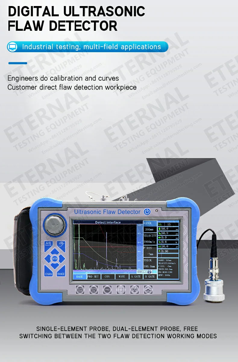 Ultrasonic Ndt Equipment Phased Array Ultrasonic Testing Flaw Detector ...
