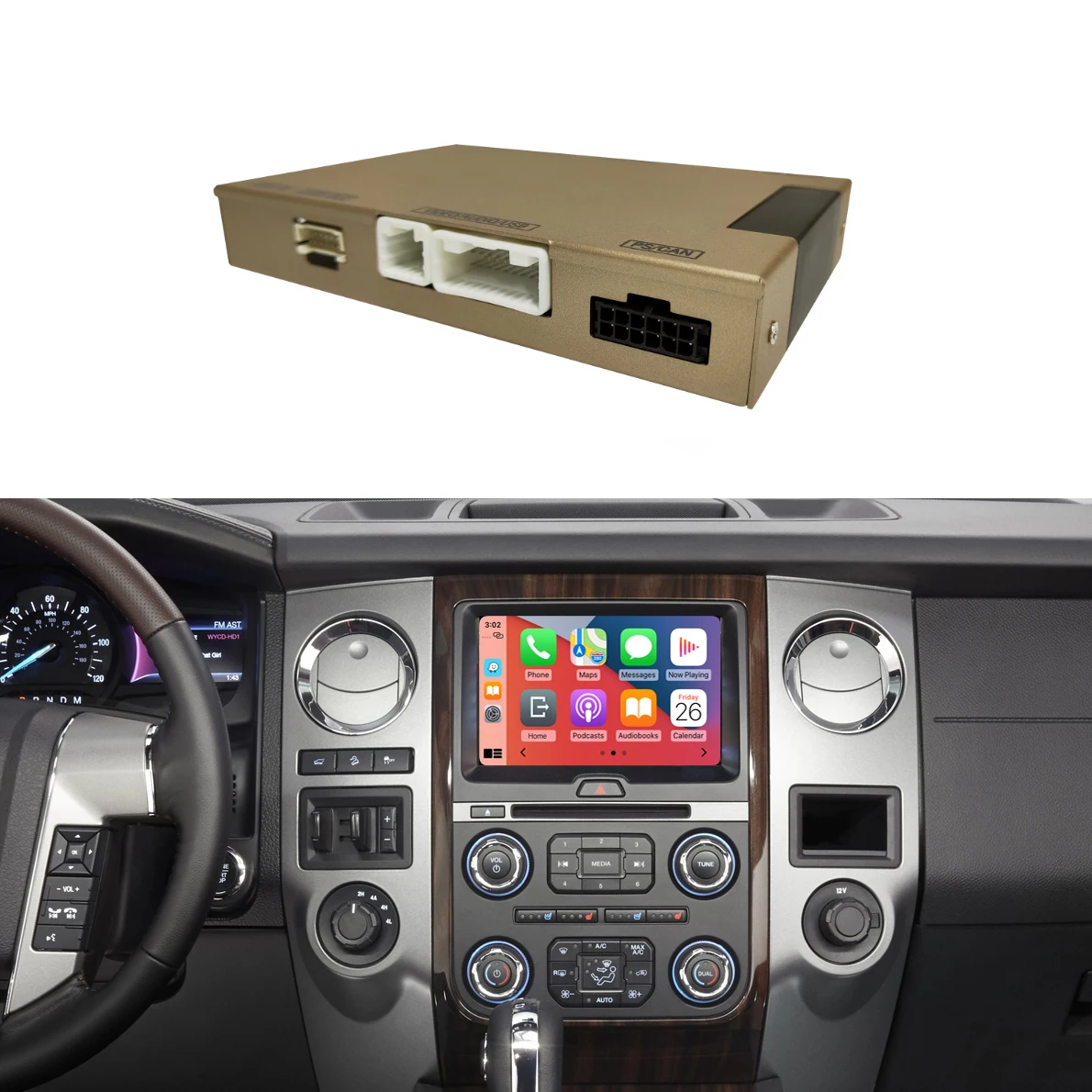 Road Top Wireless Carplay Interface Apple Carplay With Oem Speaker ...
