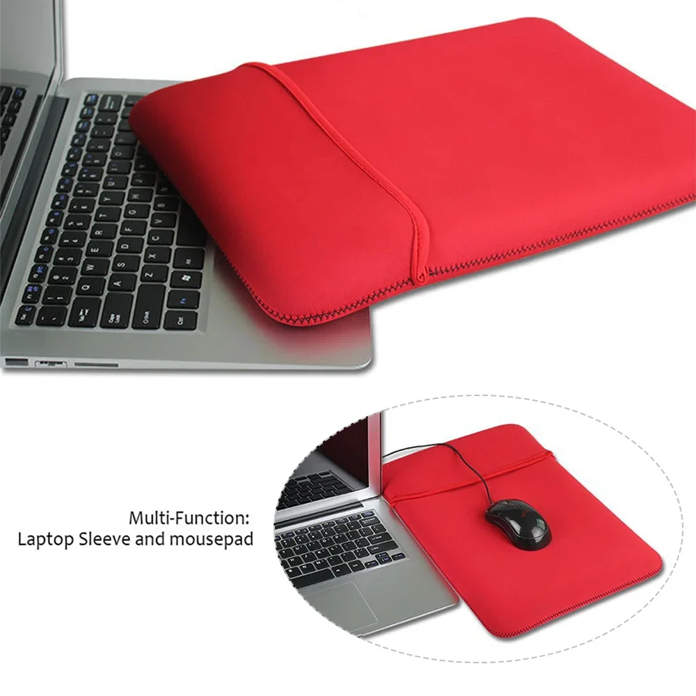 Universal Black Pouch Sleeve Soft Laptop Bag Case For Android Tablet Pc ...