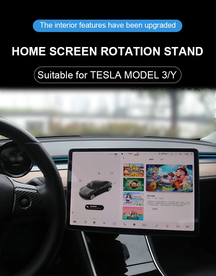 Screen Swivel Mount Center Console Navigation Tilt Screen Holder for ...