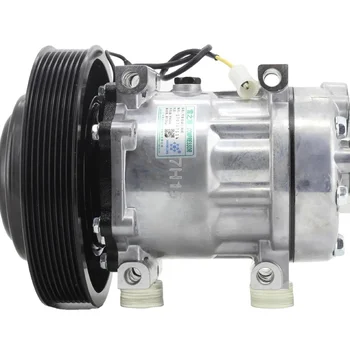 Volvo Truck Ac Compressor Sd7h15-4324 24v 8pk Oem:20587125 85000458 ...
