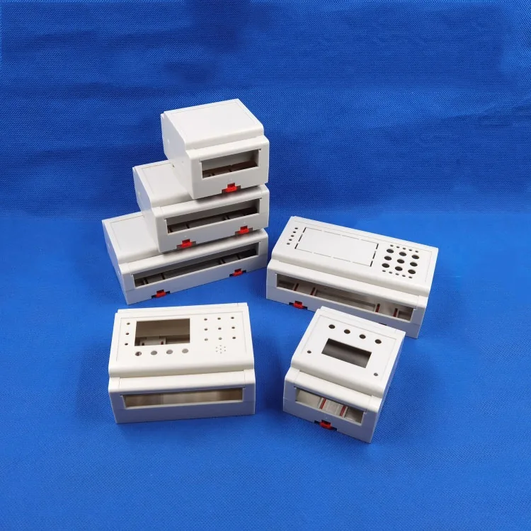 Plc Casing Bilateral Outgoing Line Equipped With Dust Cover Plate Gray ...