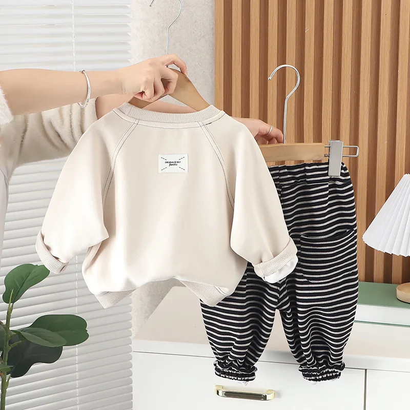 2024 Children Clothing Suit Spring Autumn Two Piece Casual Sports Baby ...