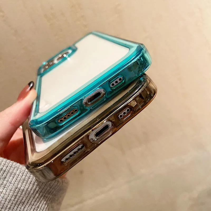 Shockproof Clear Acrylic Mobile Phone Cases For Iphone 13 12 11 Pro Max ...