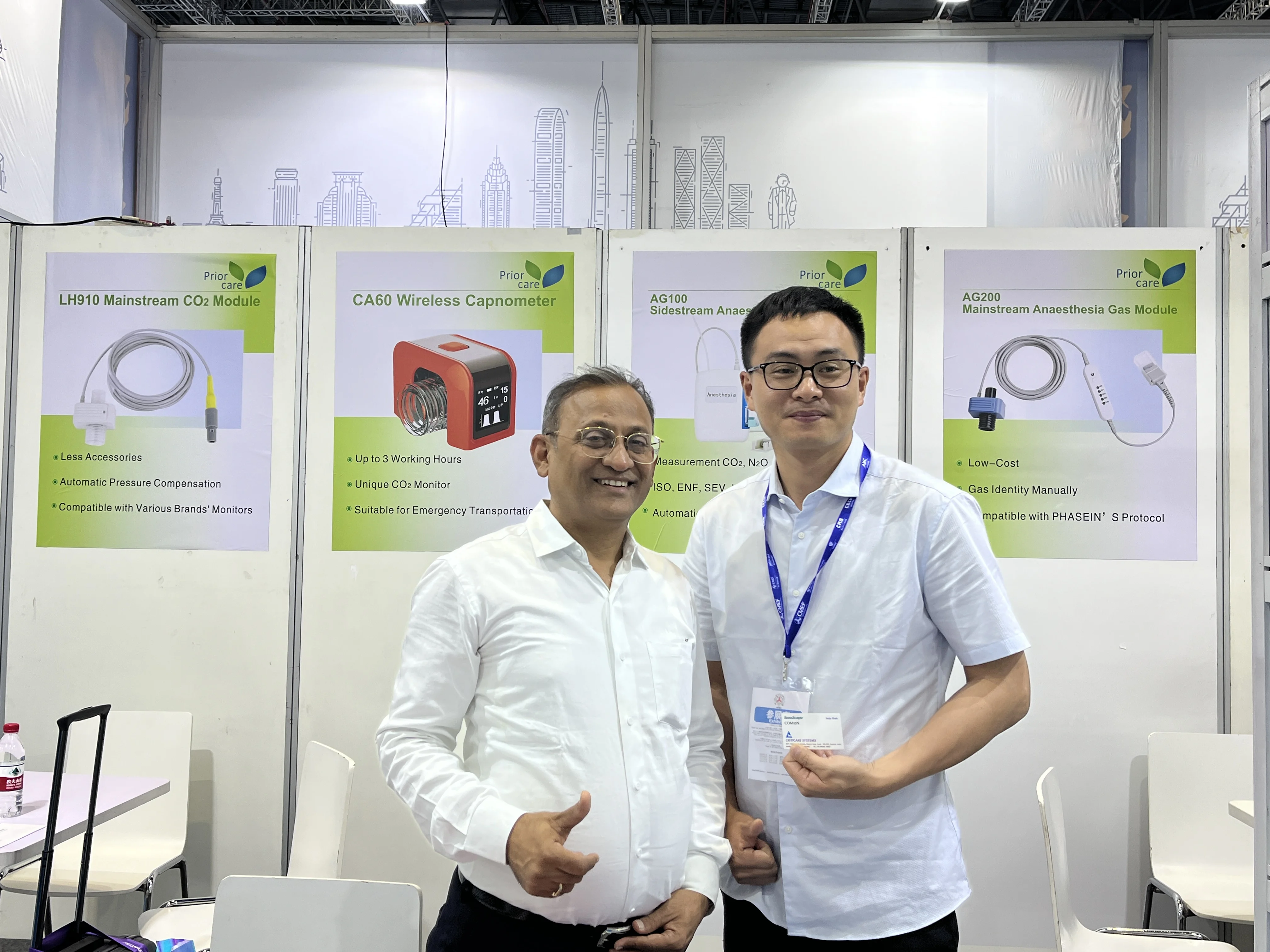 ETCO2 Mini Wireless Capnograph Monitor Rechargeable Veterinary Clinic ...