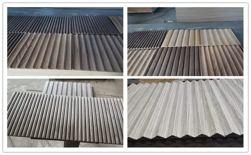 Fire Proof 3D Home Wall Panels - Grooved MDF Claddings