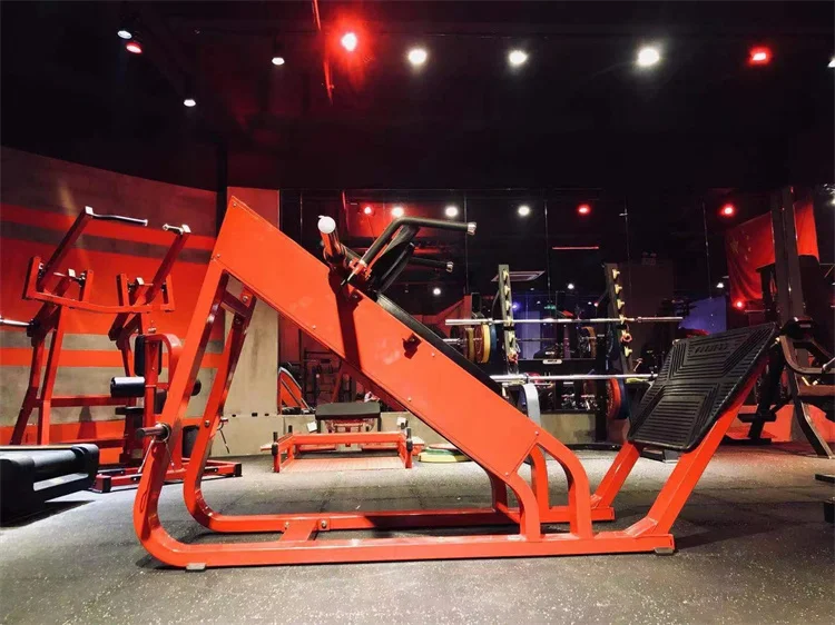 Gym Exercise Hack Squat Machine 8kg 45 Degree Leg Press With Cheap ...