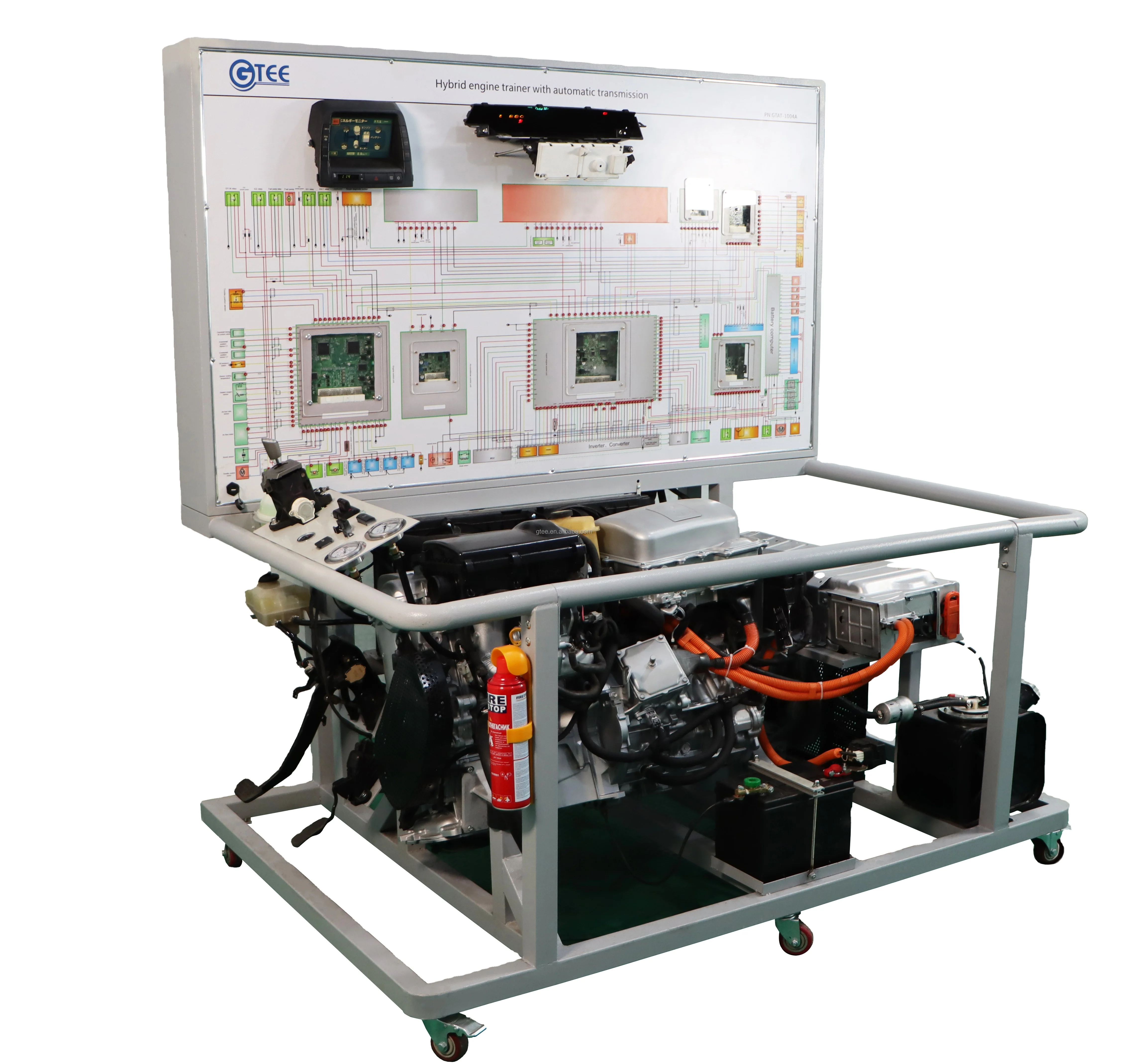 Hybrid Engine Trainer with Automatic Transmission for Educational Use ...