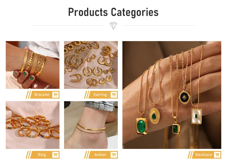 Bohemian Fashion Design Stainless Steel Double Layered Link Chain