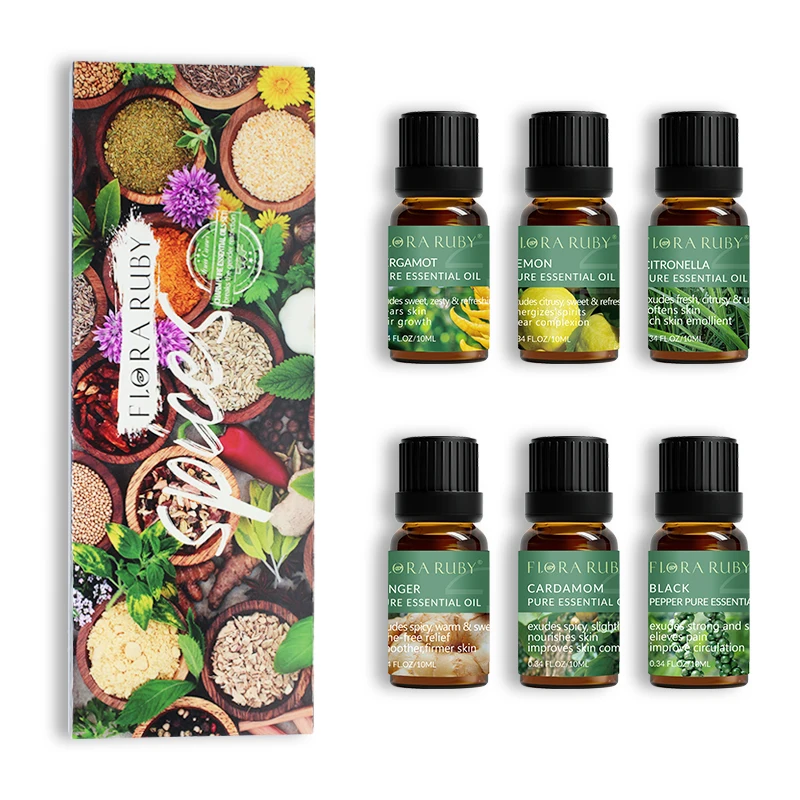 Flora Ruby Wholesale 6 Bottles Gift Set Air Freshener Diffuser ...