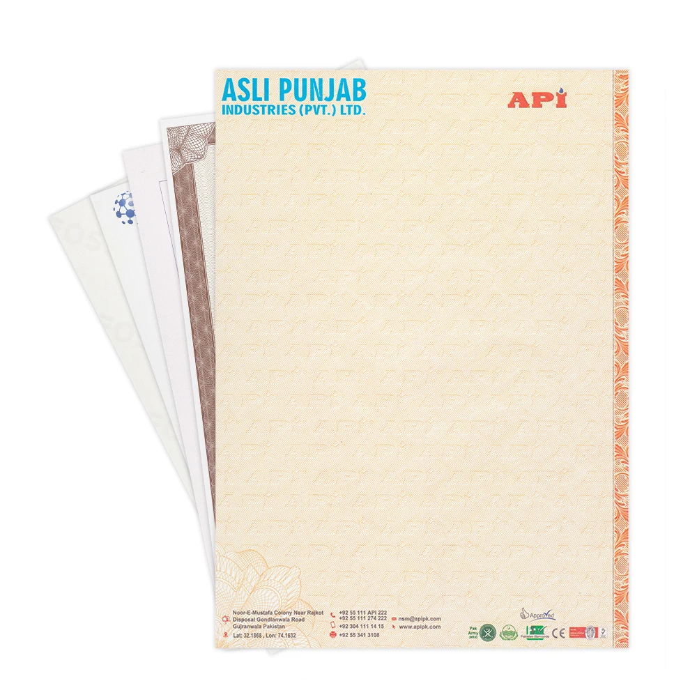 Yutai A4 Parchment Diploma Degree Security Certificate Paper With Foil ...
