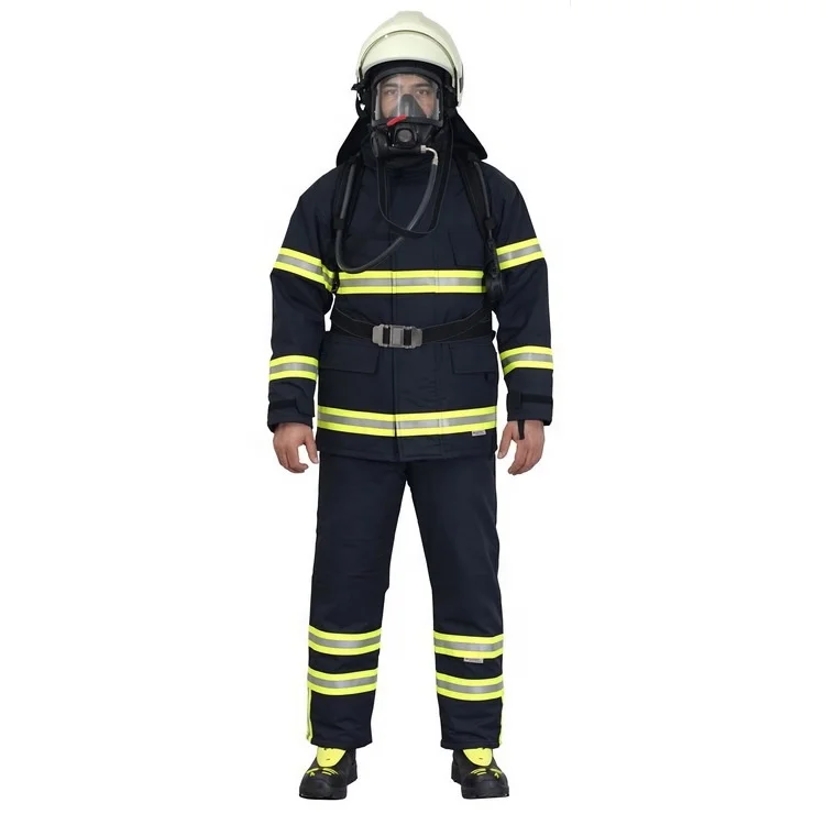 Dingsheng ISO NFPA EN469 Fire Fighter Uniforms - 4 Layer Nomex Anti Fire Suits