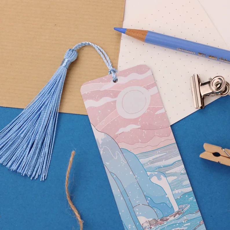 Wholesale Luxury Creative Cute Custom Bookmarks Exquisite Gift Scratch ...