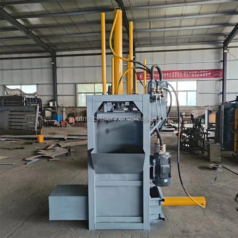 Horizontal Hydraulic Wood Sawdust Baler Bagging Packing Machine for ...