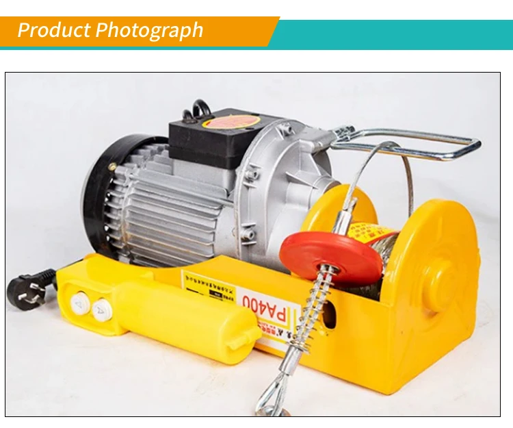 Pa 300kg/500kg/1000kg Electric Hoist Lift 110v 220v 230v Small Micro ...