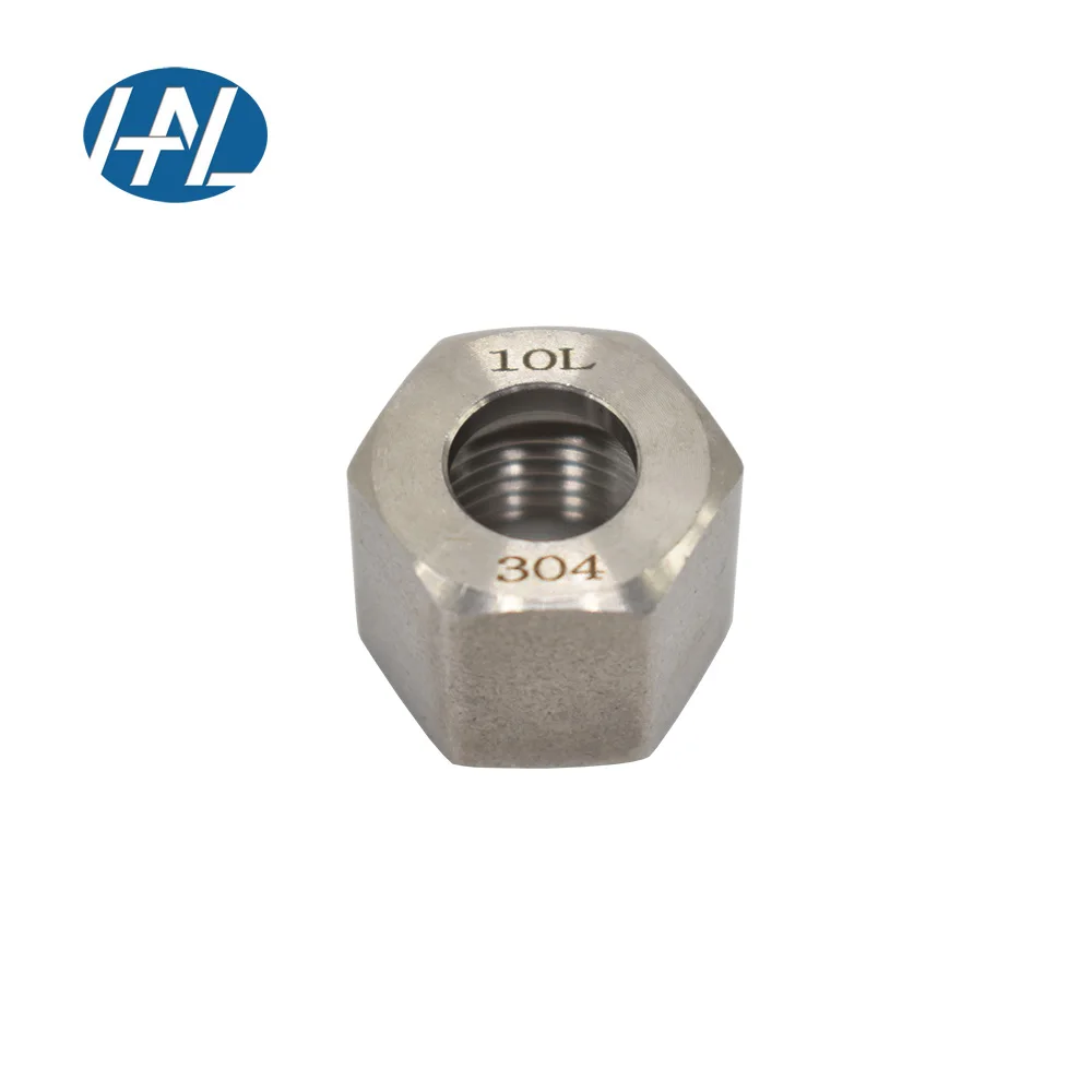 304 Stainless Steel Ferrule Fitting Hexagon Nuts Snap Ring Special Nut ...