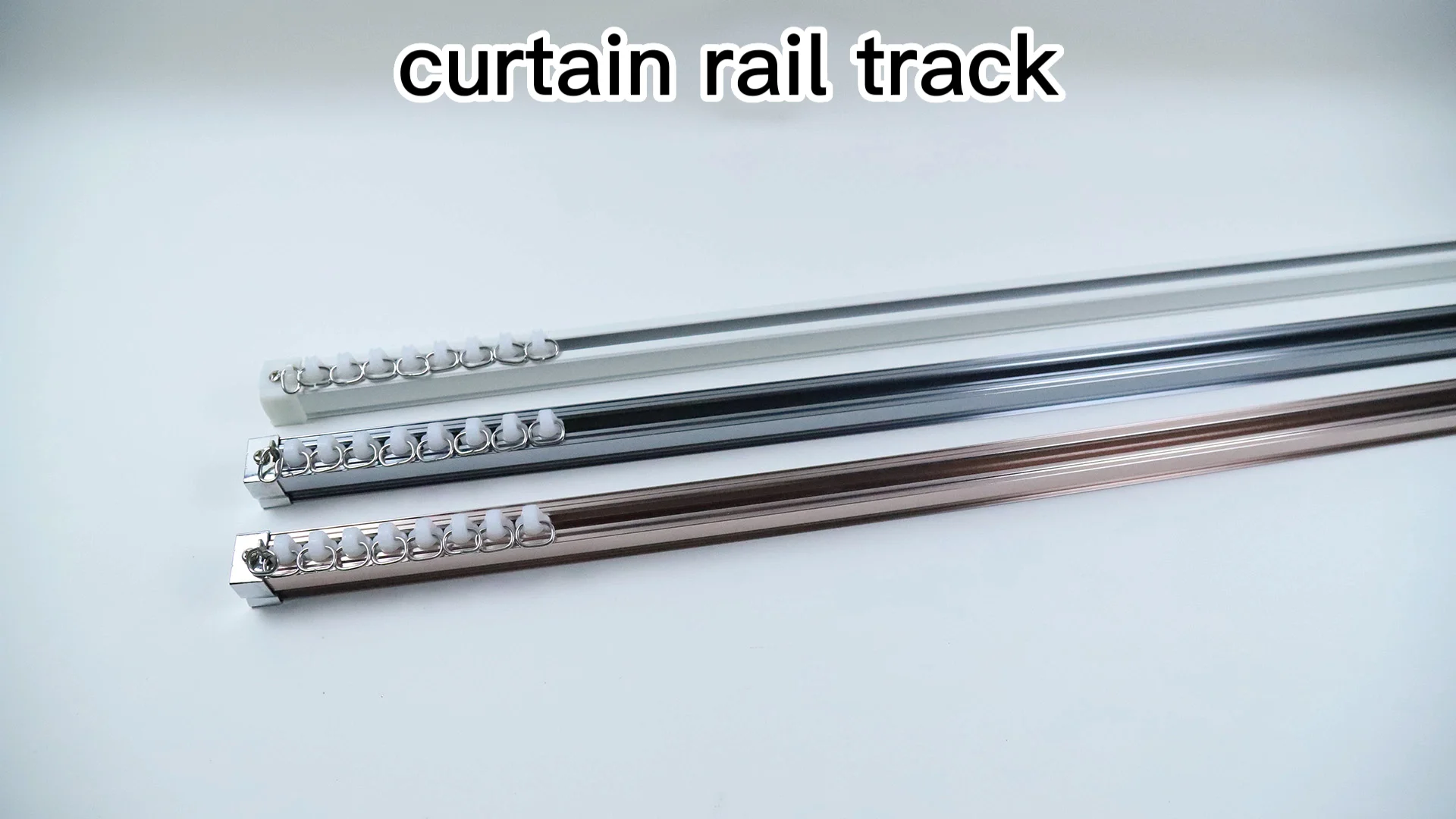 Bendable Fold Aluminum Curtain Rod Rail Hospital Window Ceiling Top ...