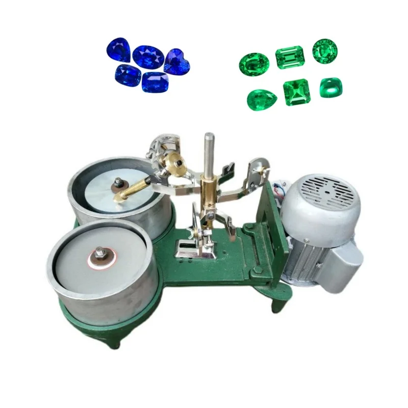 High Precision Gemstone Faceting Machine - Double Disc Grinder & Polisher