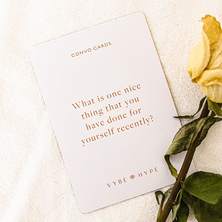 Print Personalized Motivational Positive Self Care Card Customized ...