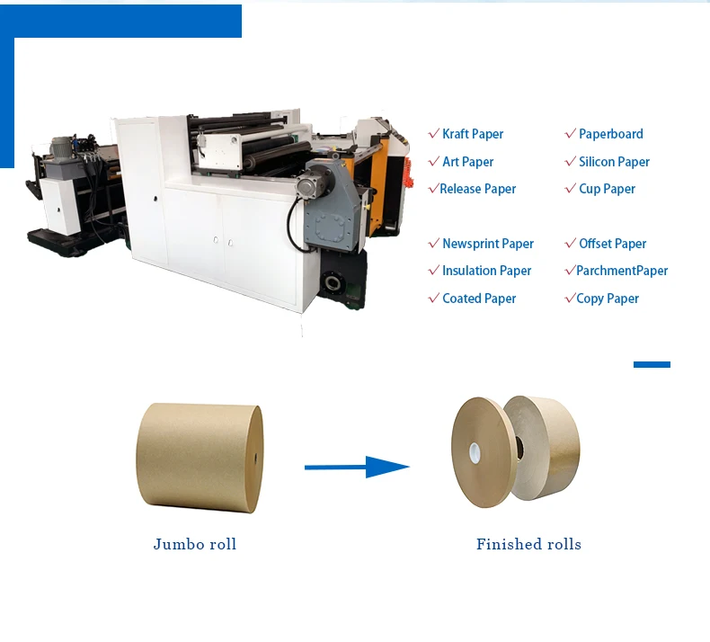 Hfqf-1300w-1600w-1800w-2000w Rewinding Machine - Buy Slitting Rewinding ...