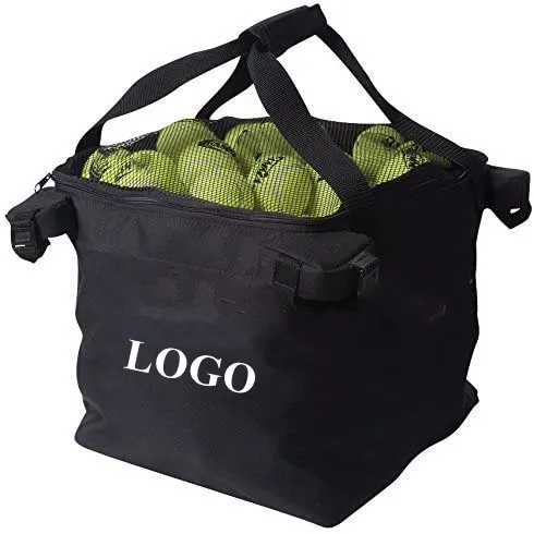 Heavy Duty Tennis Ball Cart Tennis Ball Hopper Basket Trolley,Wheeled ...