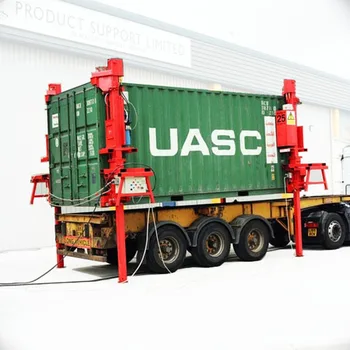 Container Jack Lift Equipment Leg Support Load Unload System Remote ...