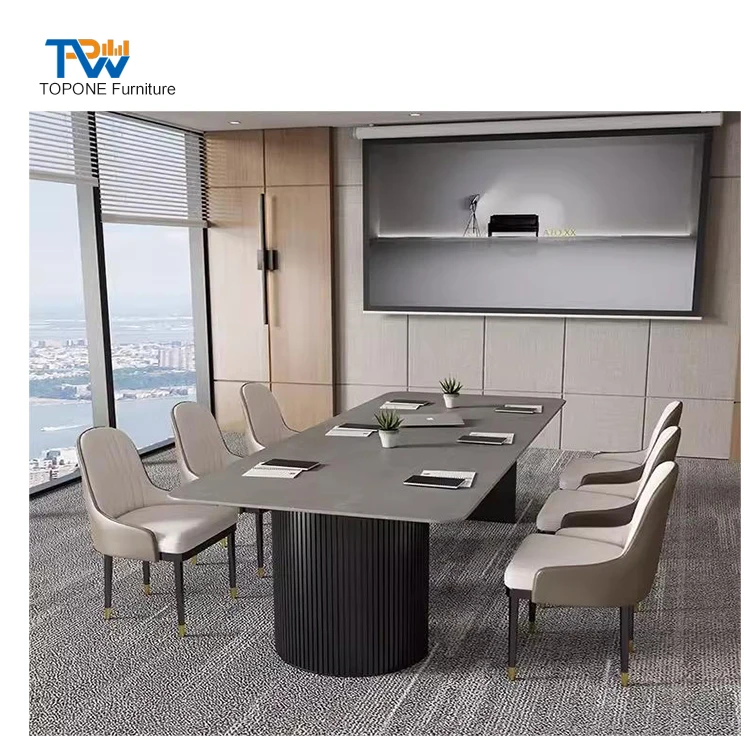 Modern Rectangular Metal Conference Table Table,Conference Room Table ...