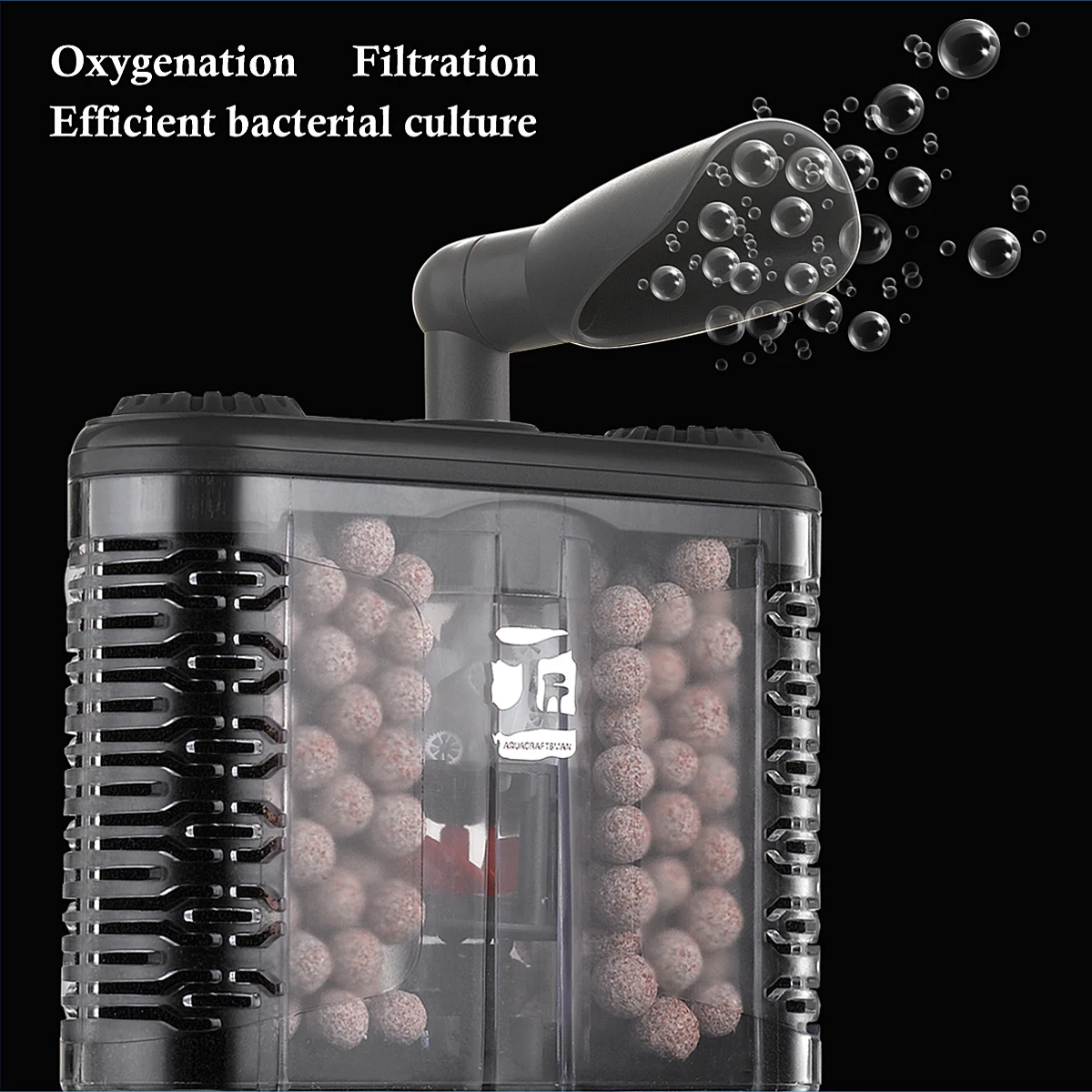 Built-in Internal Filter Pneumatic Suction Air Lift Oxygenation Water ...