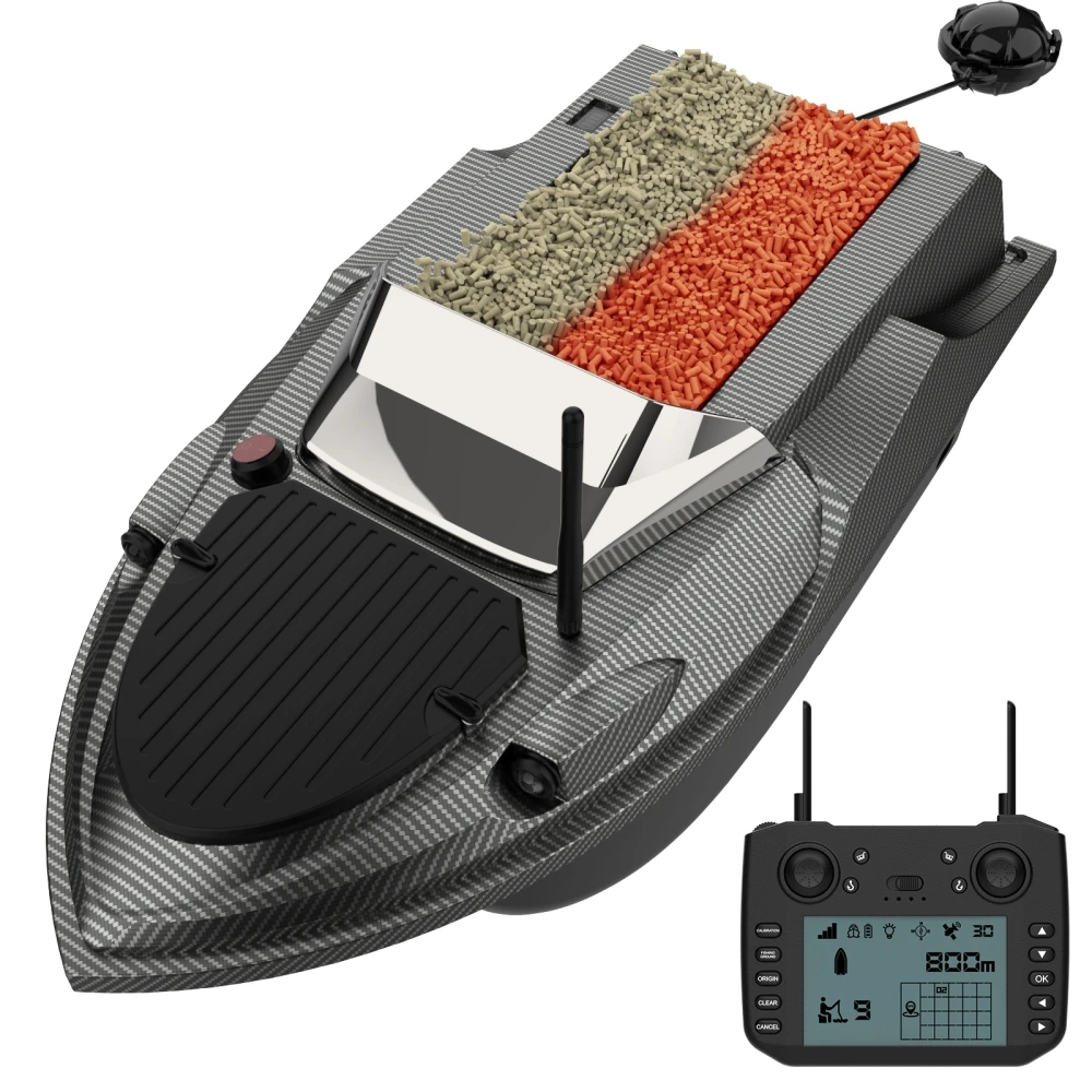Alibaba.com: Flytec V080 12V GPS Sonar Wireless Fish Finder Bait Boat ...