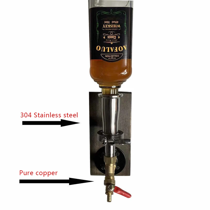 American Industrial Style Wall Mounted Wine Dispensers