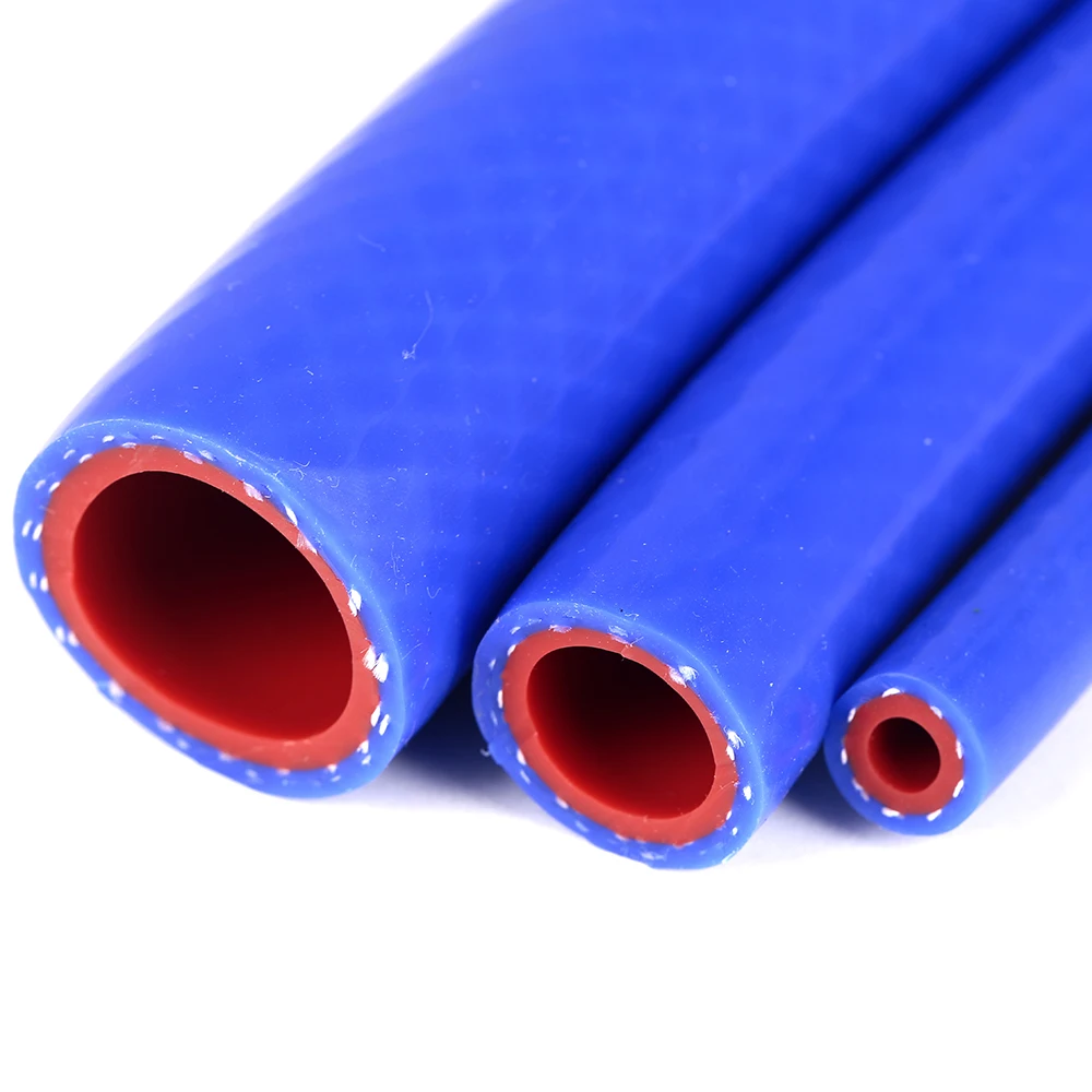 3/4" Id Blue Color High Temperature Rubber Silicone Heater Hose For ...