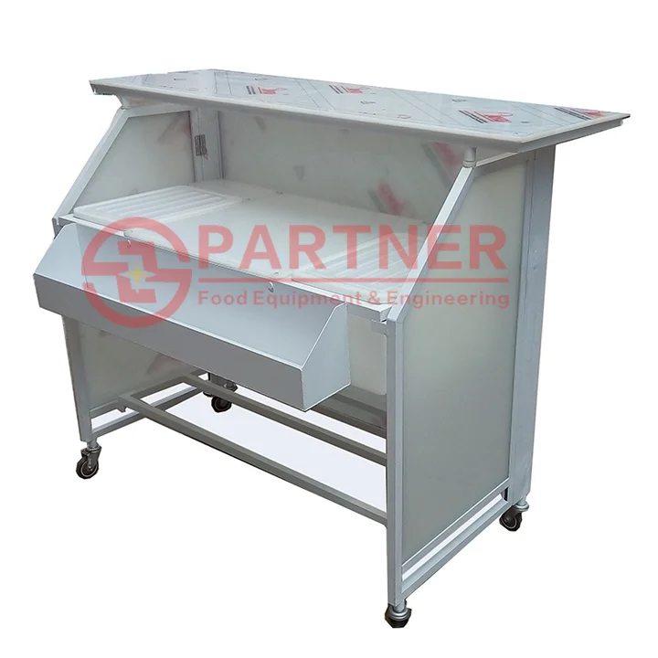 Modern Plastic Removable Bar Table Foldable Cocktail Station with LED ...