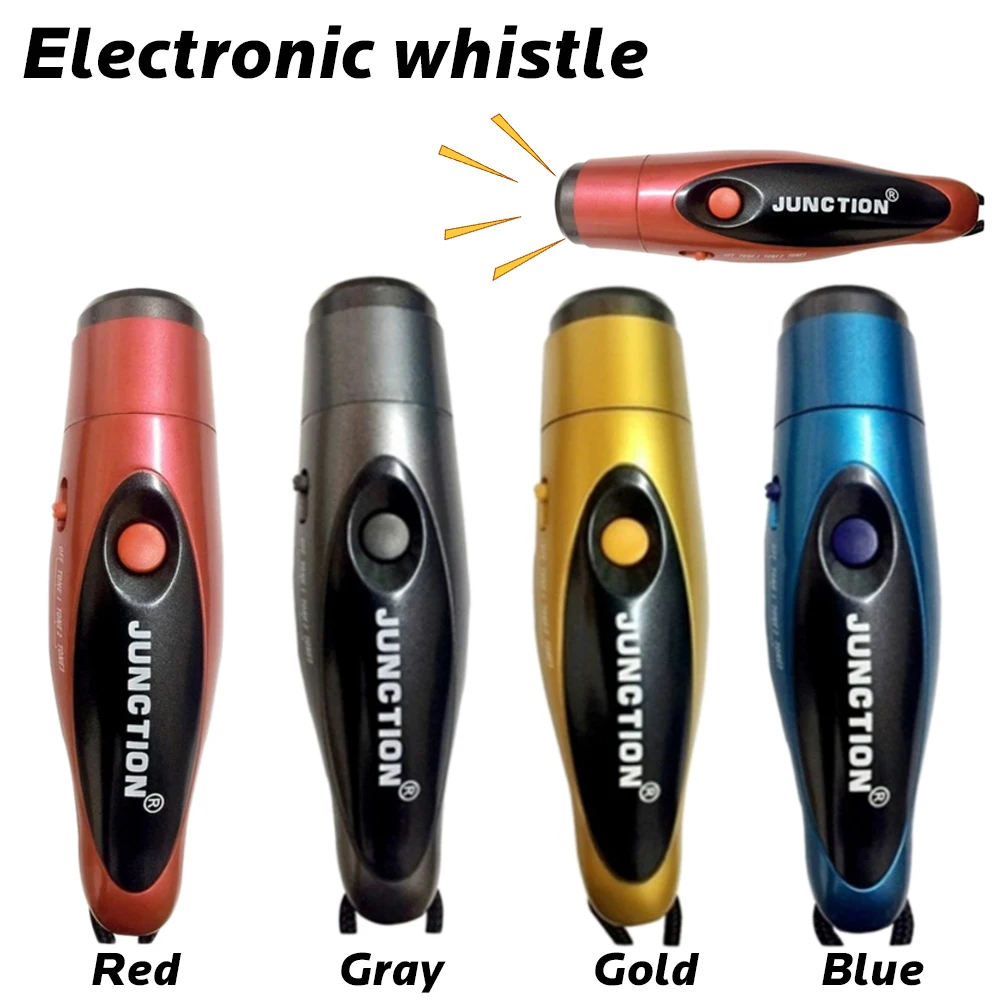 High Decibel 3-Tone Electronic Whistle with Lanyard - Perfect for ...
