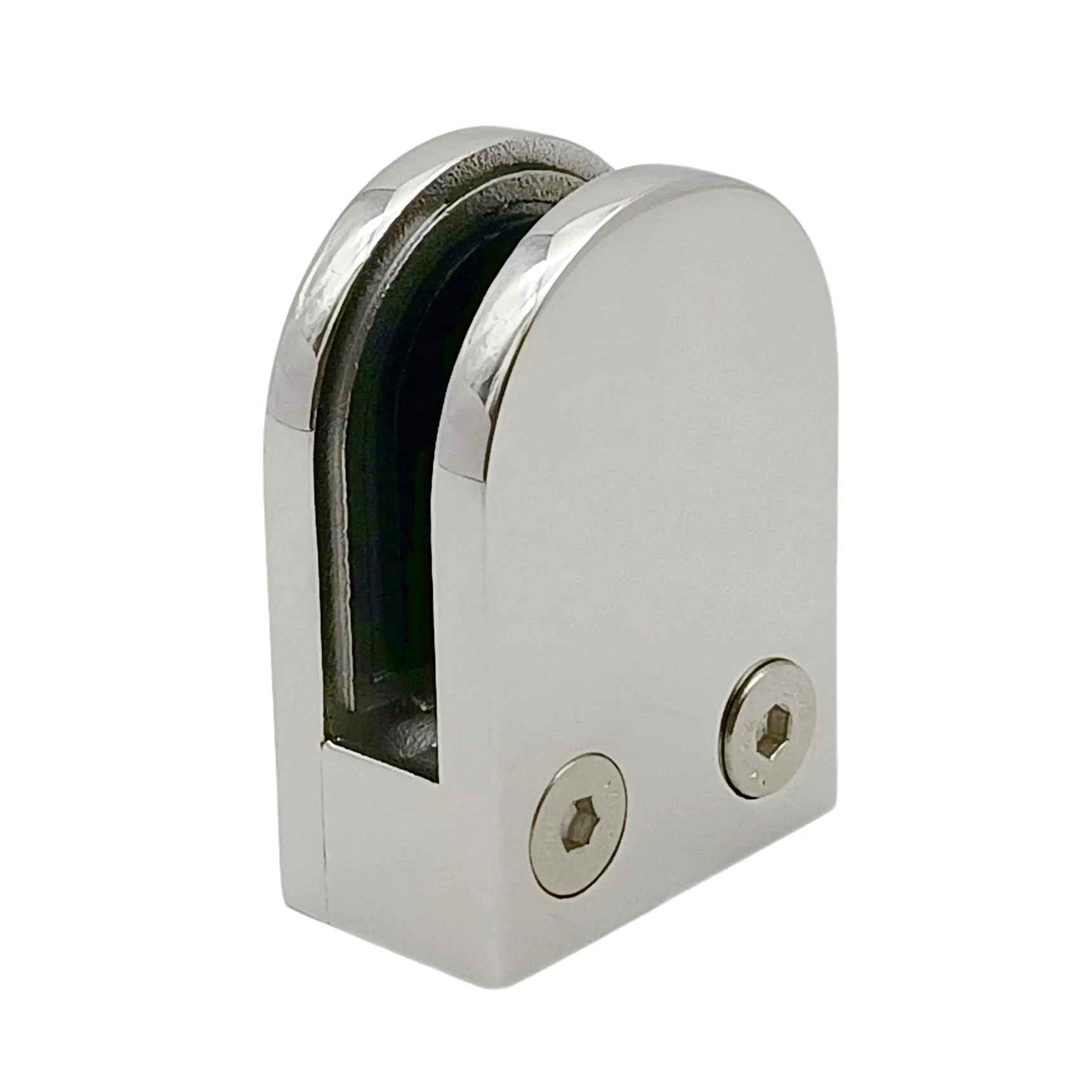 316 Stainless Steel Glass Railing Handrail Fittings 8-10mm Glass Clamps ...