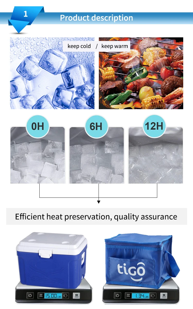 Large Capacity Eco-friendly Safe Durablethermal Insulated Delivery Bag ...