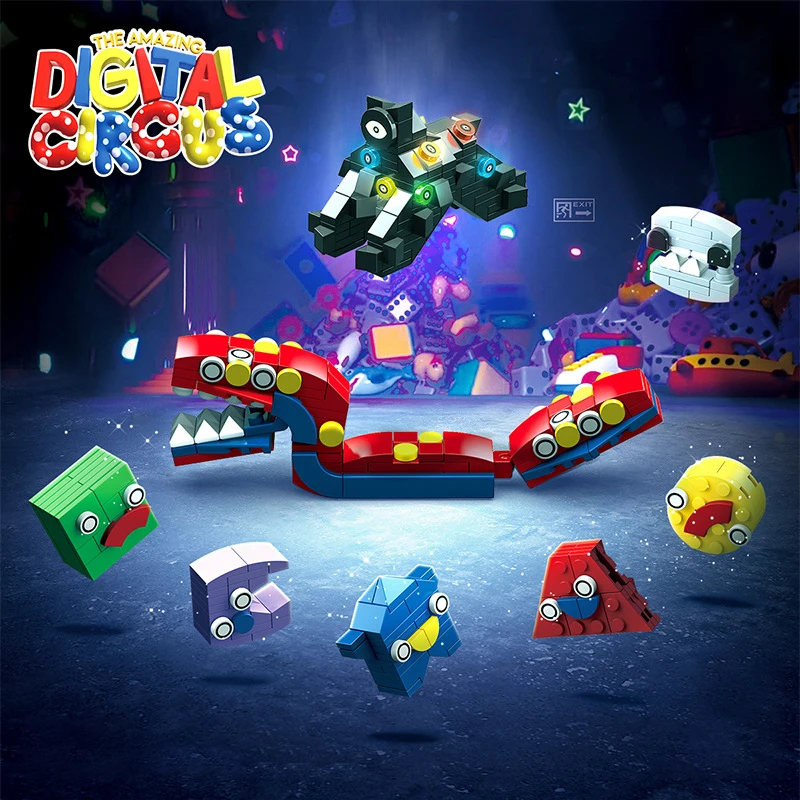 2024 Hot The Amazing Digital Circus Series Kids Diy Bricks Toys ...
