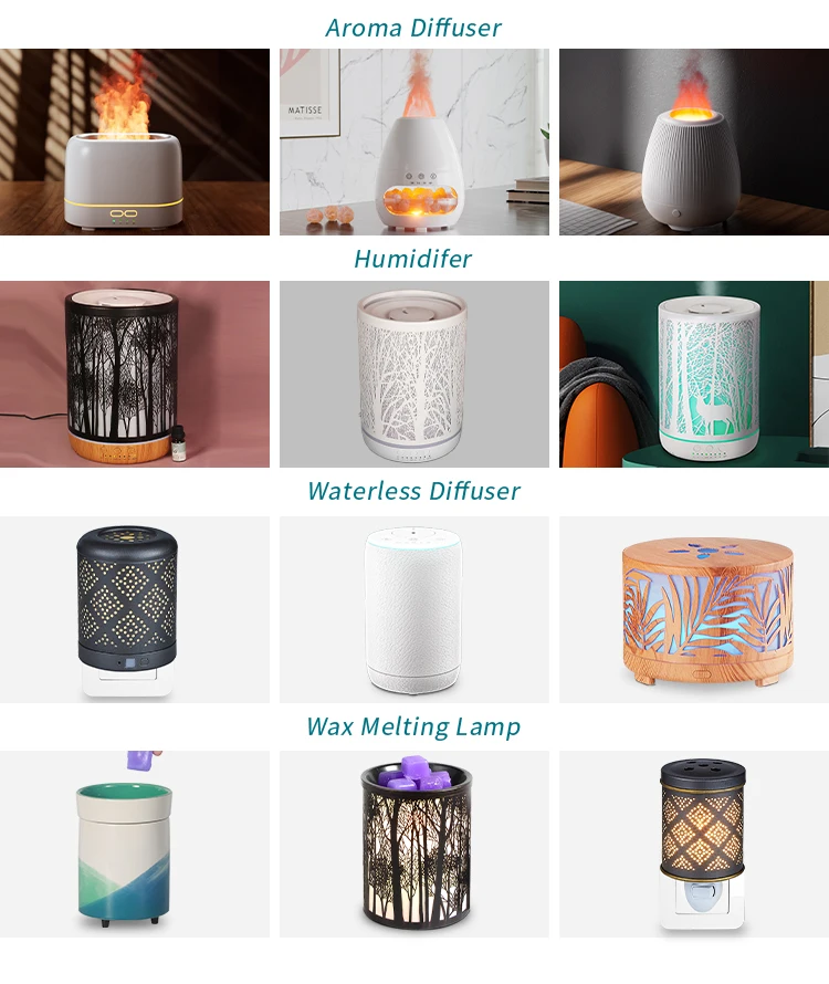 New 3d Fire Flame Design Usb Air Humidifier Household Aromatherapy ...