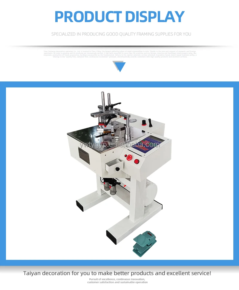 Ts-j37 Automatic Frame Joiner Machine High Efficiency Photo Frame ...