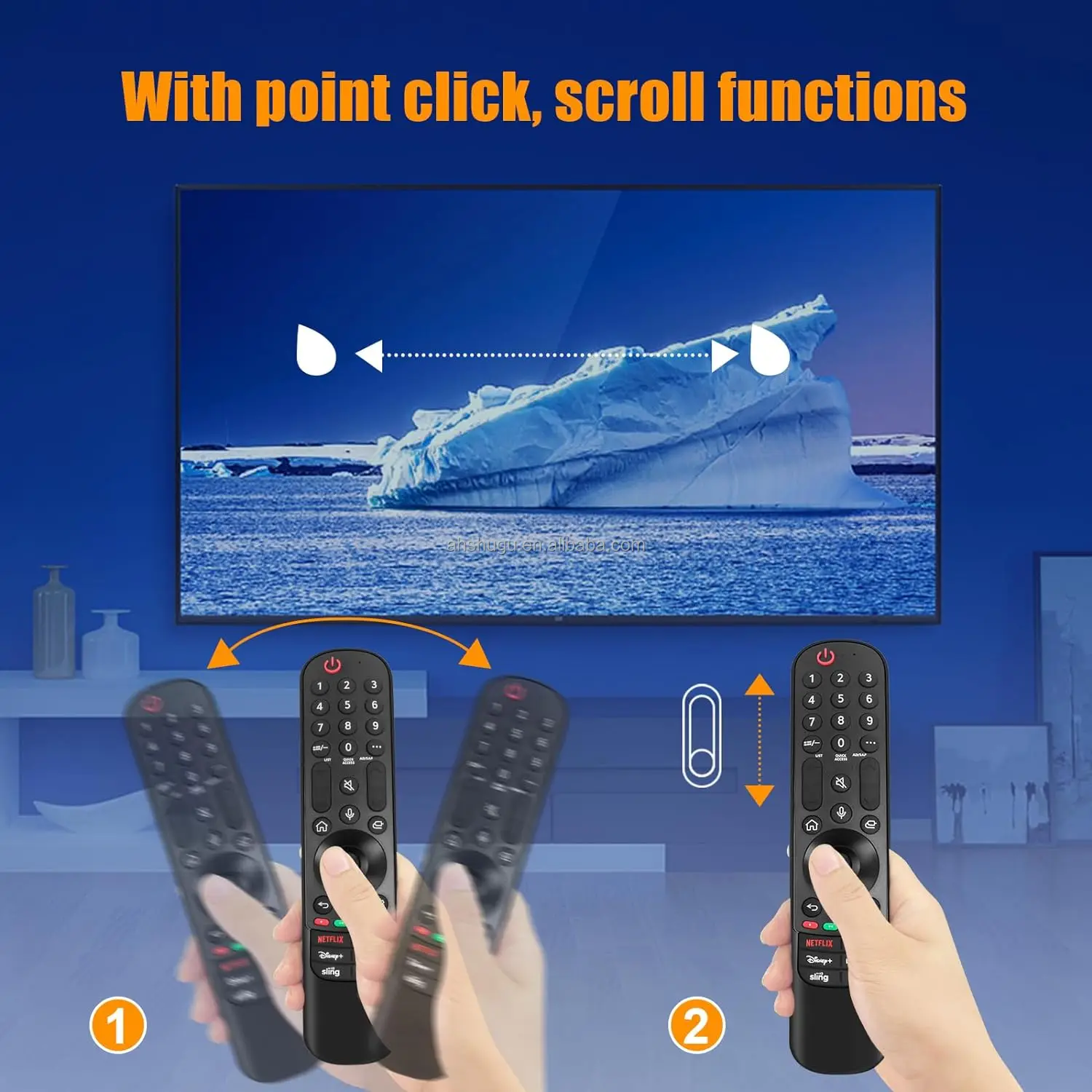 An-mr23ga 2023 Magic Remote Control Replacement With Voice And Pointer ...