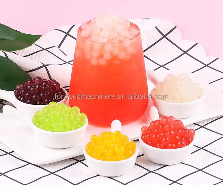 110V 220V Small Jelly Pearl Ball Popping Bubble Boba Making Machine ...