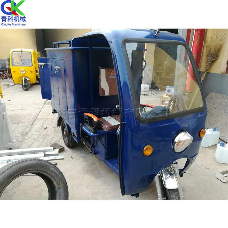 Mobile Three-wheeled Steam Car Wash Contains Vacuum Cleaner Steam Cold ...