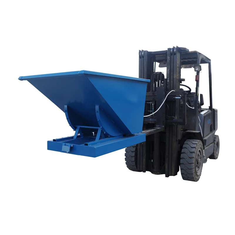 Forklift Dumpster Tipping Skip Self Dumping Hopper Tipping Bins for ...