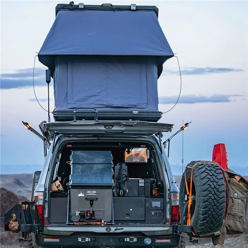 3-4 Person Hard Shell Car Roof Top Tent for Outdoor Activities, OEM