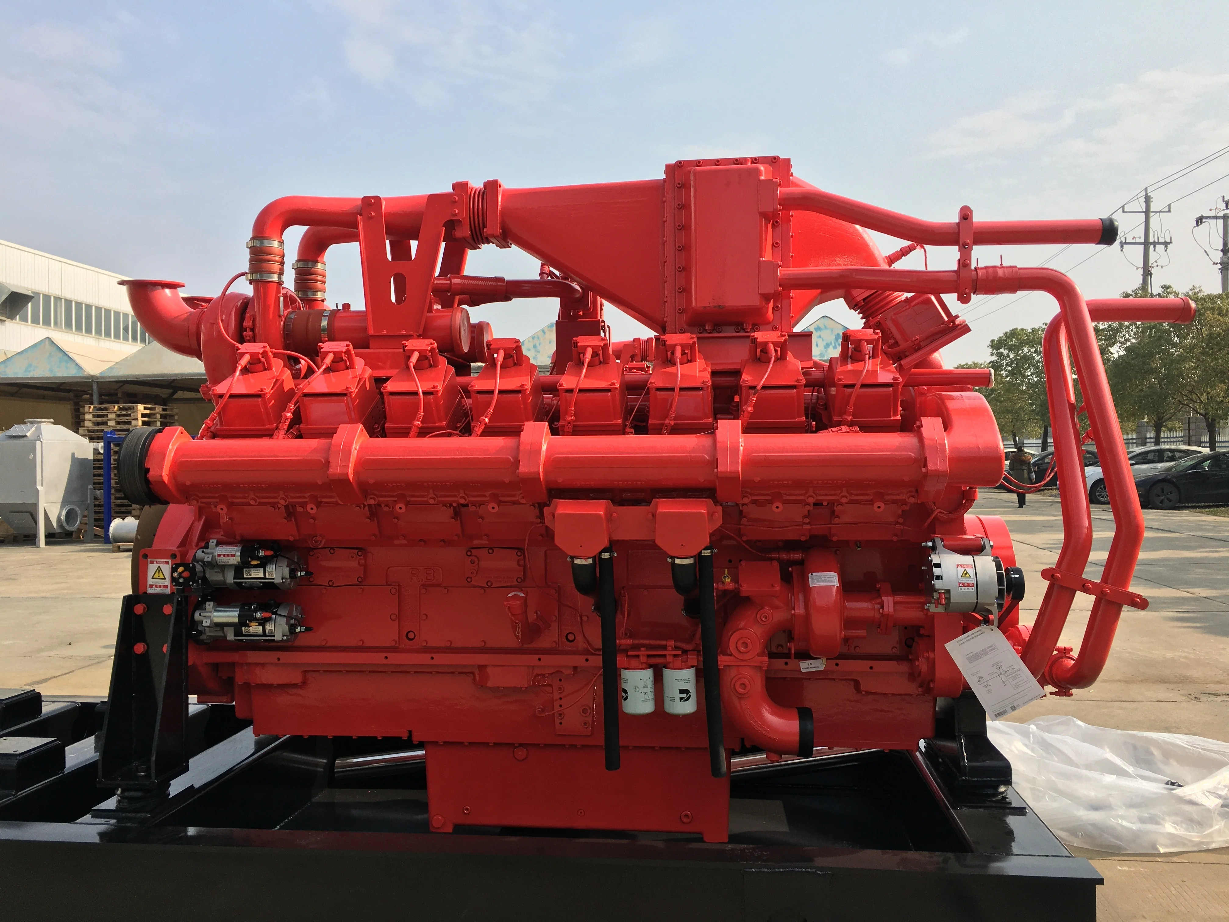 K50n 1100kw 1mw Natural Gas Engine Methane Biogas Lpg Cng Engine Power ...